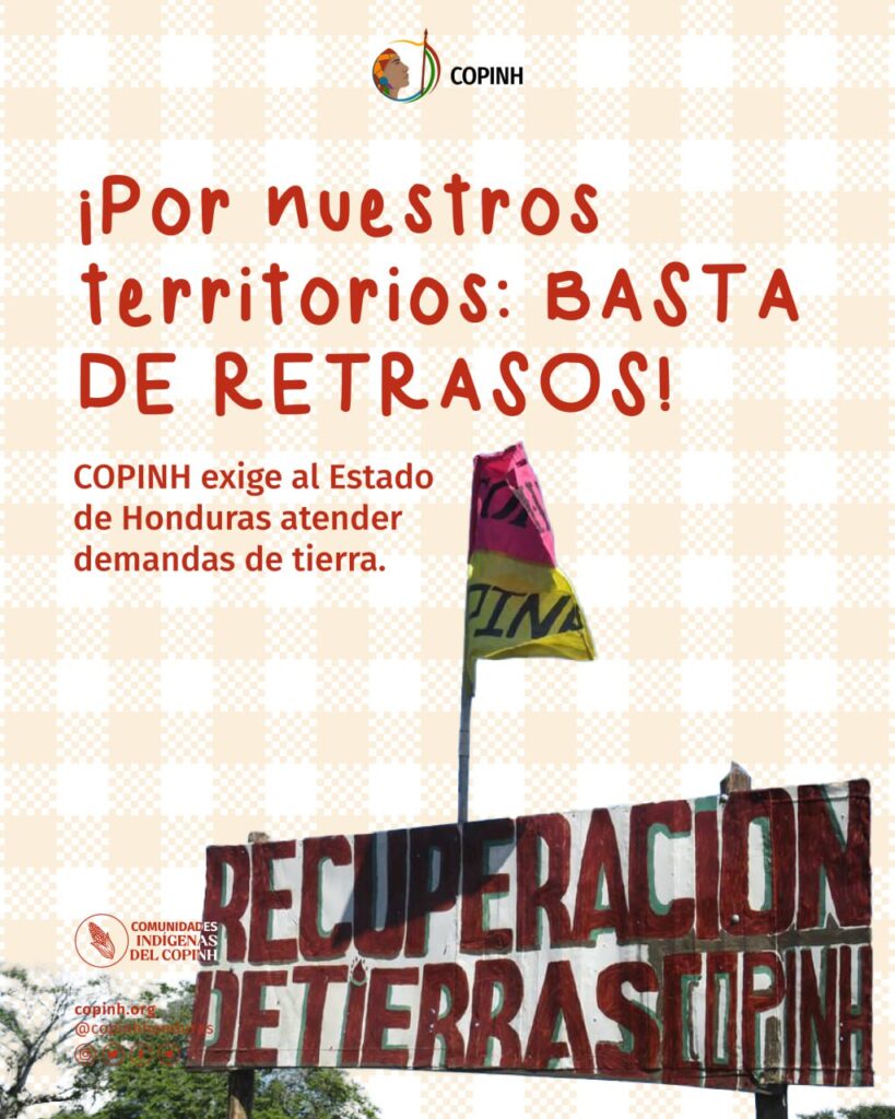 Honduras: COPINH toma instalaciones del Instituto Nacional Agrario (INA ...